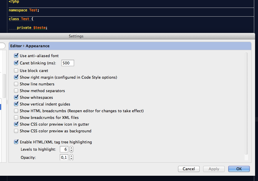 How Can I Disable These Horizontal Lines Ides Support Intellij
